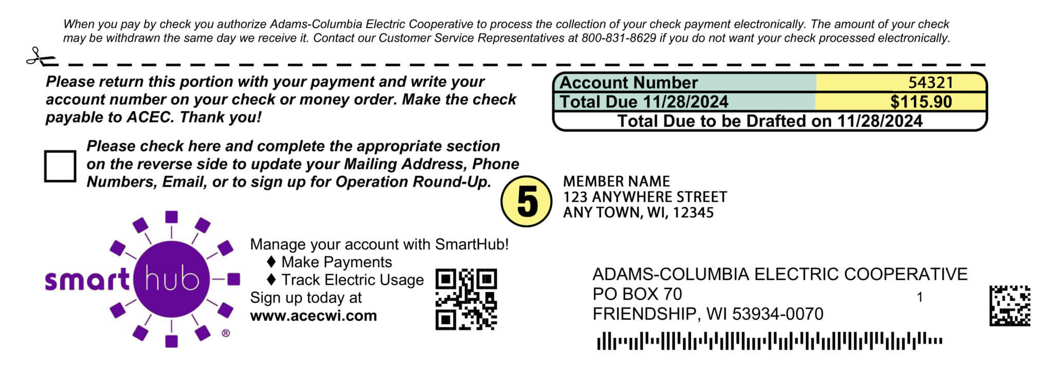 Understanding Your Bill - Adams-Columbia Electric Cooperative